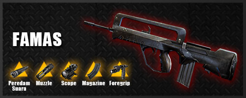 Mengenal Lebih Dekat Senjata Free Fire: FAMAS
