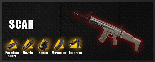 Mengenal Lebih Dekat Senjata Free Fire Scar dan Tips Menggunakannya