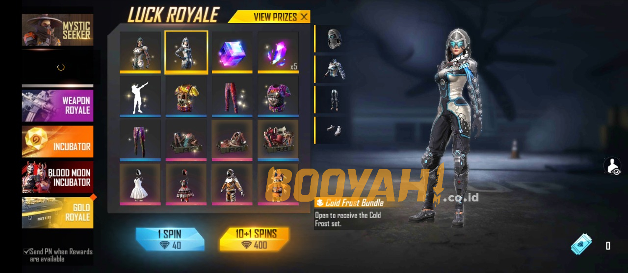 Dapatkan Bundle Heated Crust dan Cold Frost di Duo Royale Terbaru!