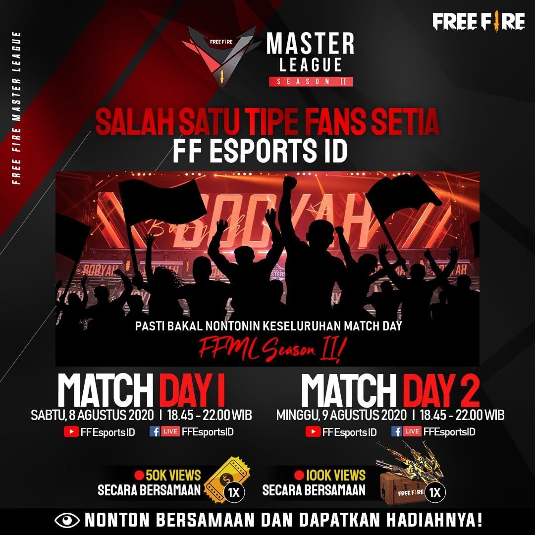 FFML Season II Resmi Dimulai Hari Ini, Nonton Dan Dapatkan Kode Redeem!