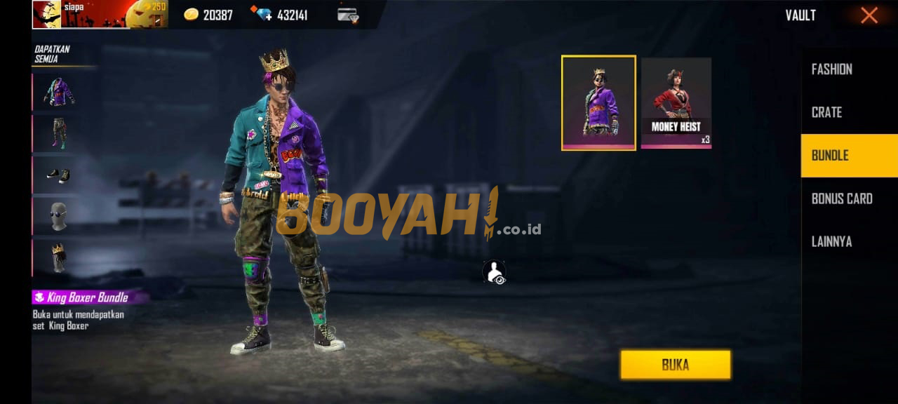 Event Spin Bundle King Boxer Free Fire Besok Bakal Hadir!
