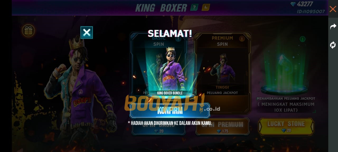 Event Spin Bundle King Boxer Free Fire Besok Bakal Hadir!