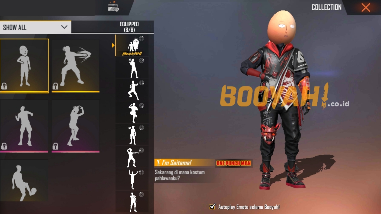 Emote CR7 dan One Punch Man Telah Hadir di Free Fire!