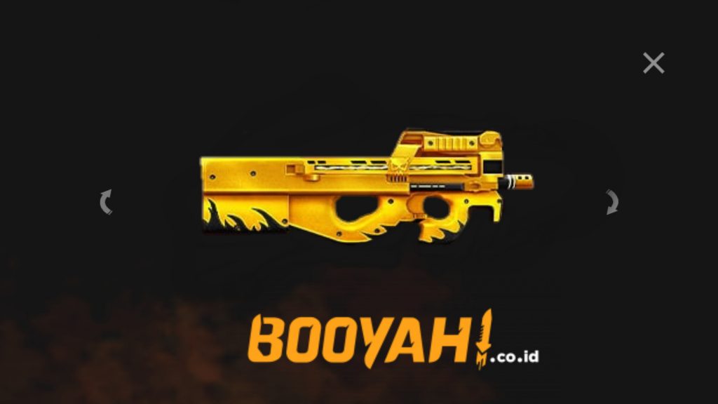 P90 Golden Menjadi Hadiah dari Clash Squad Season 4 Free Fire (FF)!