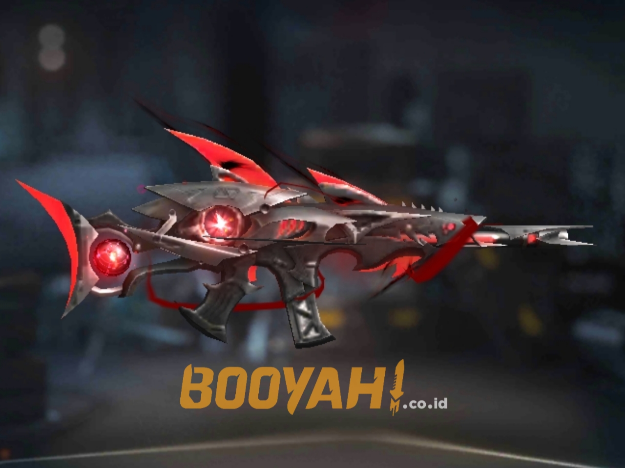 Seberapa Kuat Attribute Evo Gun SCAR Megalodon Alpha di Free Fire (FF)?