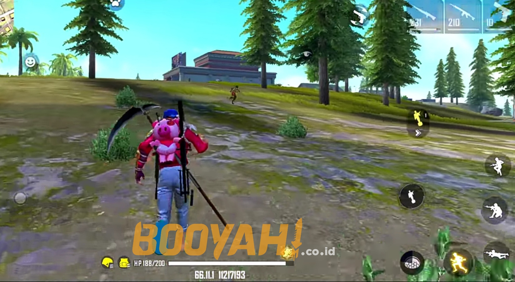 Kelebihan dan Kekurangan Melee Weapon Scythe Free Fire (FF)!