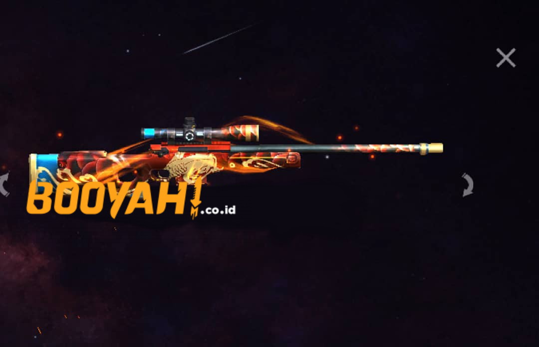 Melihat Statistik Gun Skin AWM – Lucky Koi, Skin AWM FF Terbaik?