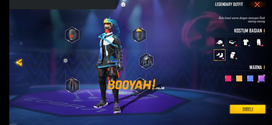 Alasan Bundle Legendary Evo Cobra Rage Free Fire Wajib Dimiliki!