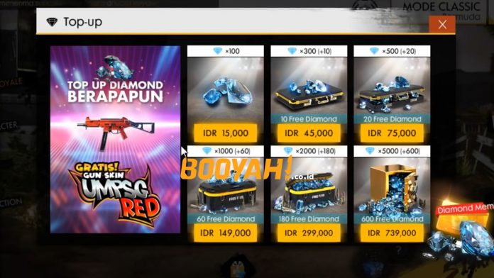 Mengenal UMP Ruby, Gun Skin Old Free Fire (FF) yang Unik!