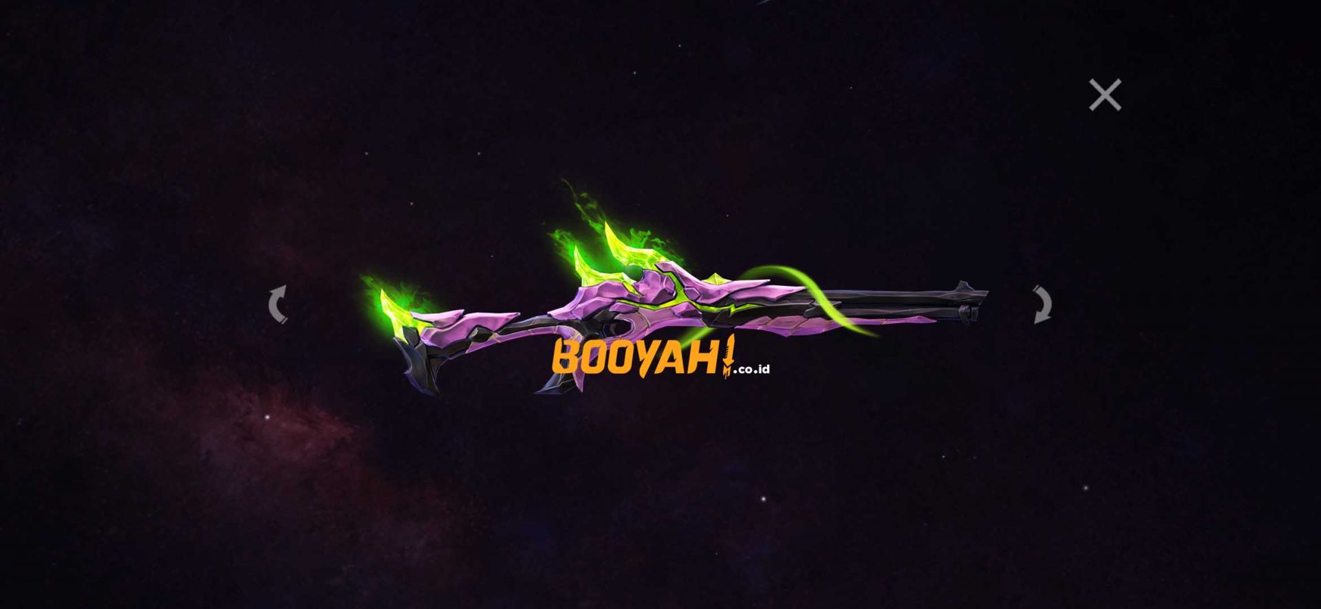 Bocoran Tampilan Evo Gun M1014 - Green Flame Draco Free Fire (FF)!