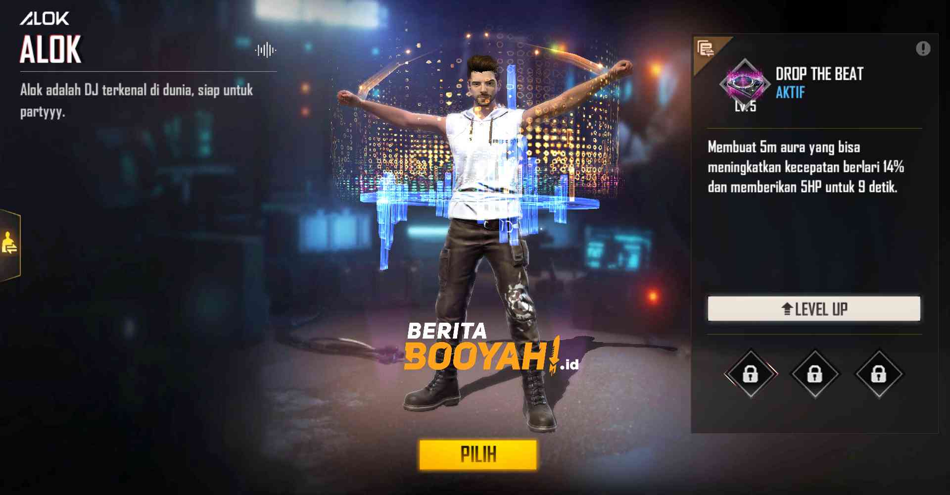 Alok Free Fire (FF) Karakter Paling Populer Setahun Terakhir? Ini ...