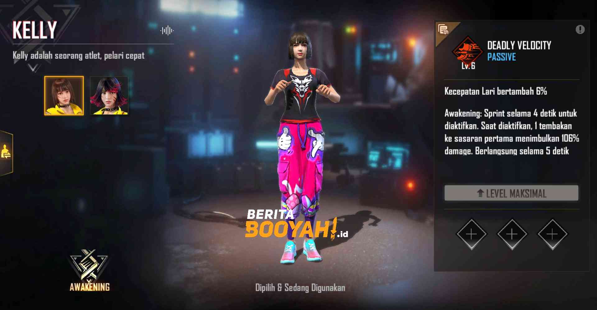 Mengenal Perbedaan Skill Aktif dan Skill Pasif Karakter Free Fire (FF)!
