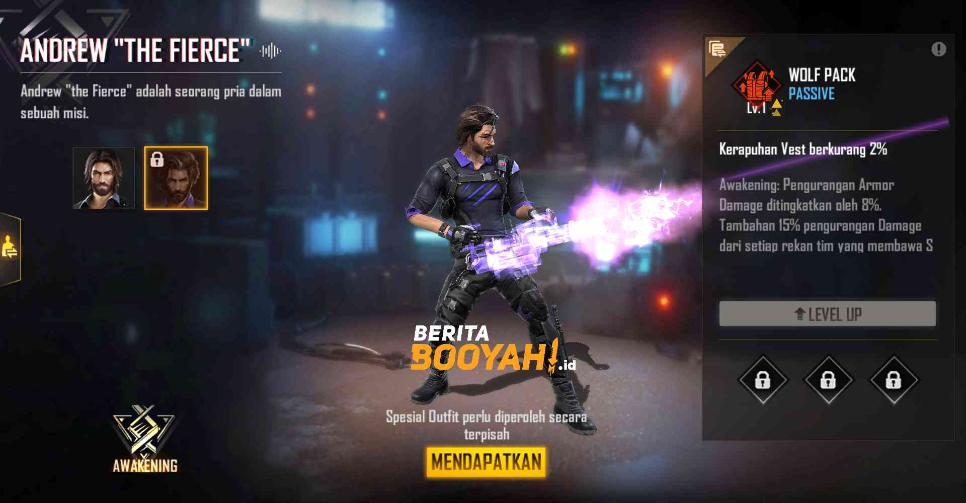 Inilah Daftar Karakter Awakening yang Ada di Free Fire (FF)!
