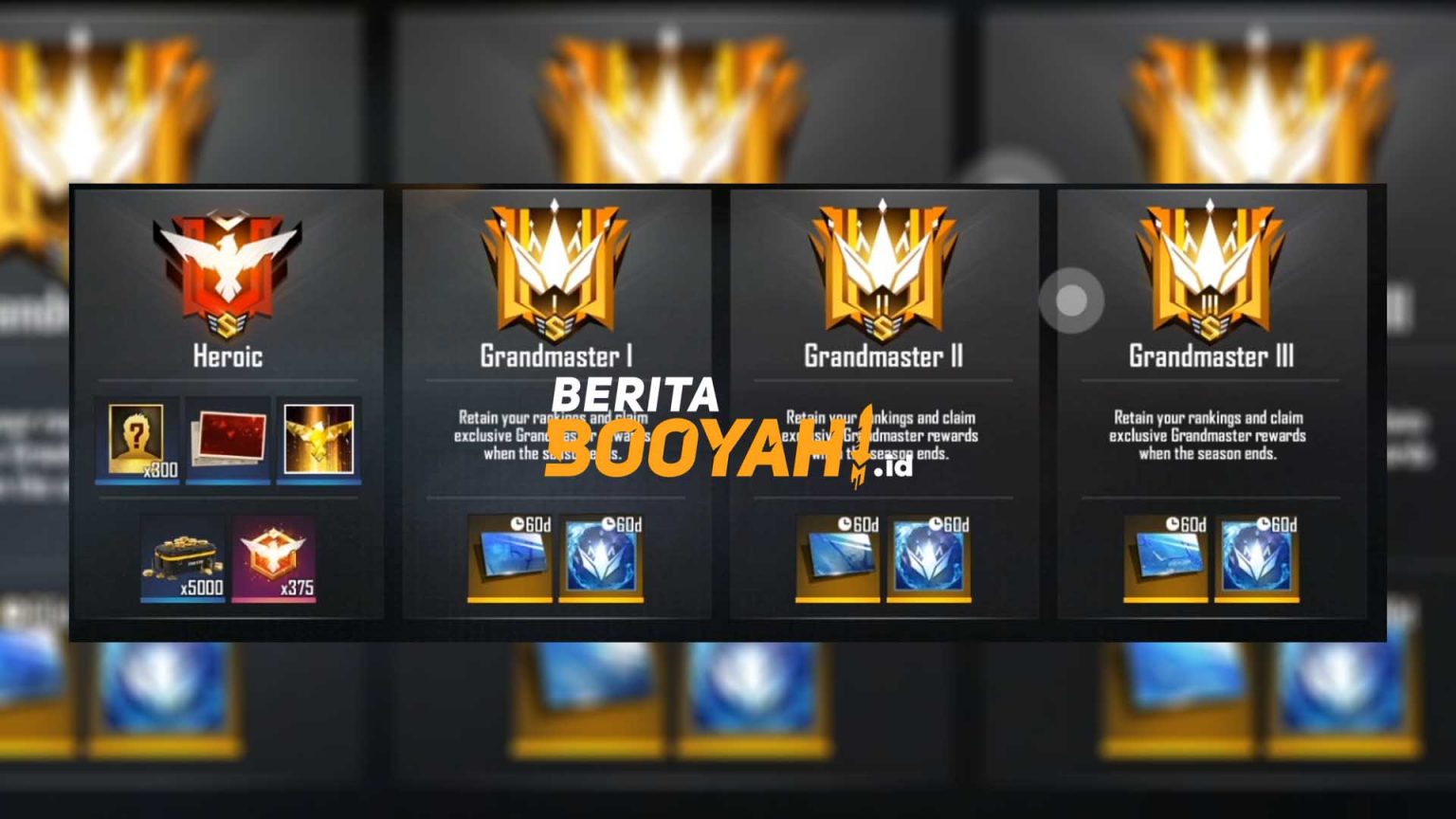 Ini Cara Gapai Rank Grandmaster di Clash Squad Rank Free Fire (FF)!