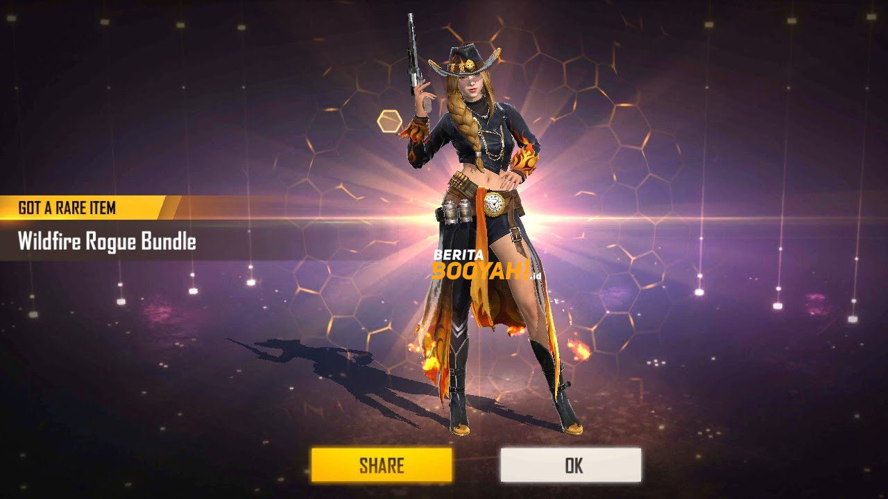 Bocoran Event Collection Party FF, Ada Bundle Wildfire Rogue Free Fire!