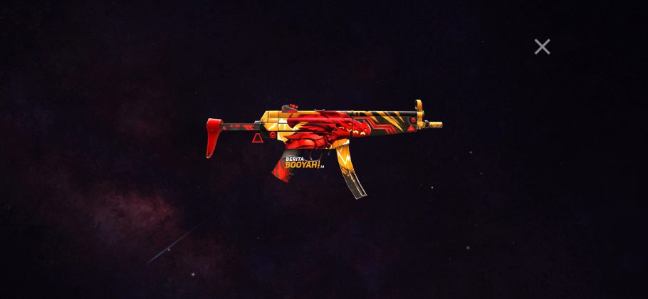 MP5 Beastly Wrath FF, Hadiah Pre-order Elite Pass Season 42 Free Fire!