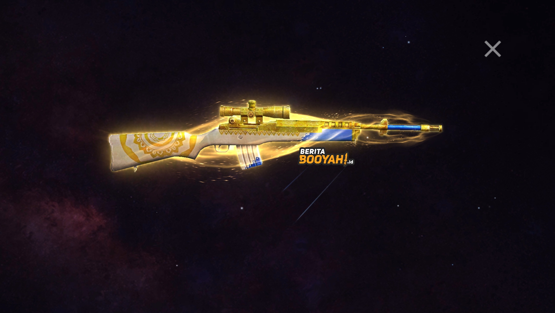 AC80 Royale Warrior FF, Gun Skin Marksman Rifle Terbaik di Free Fire (FF)?