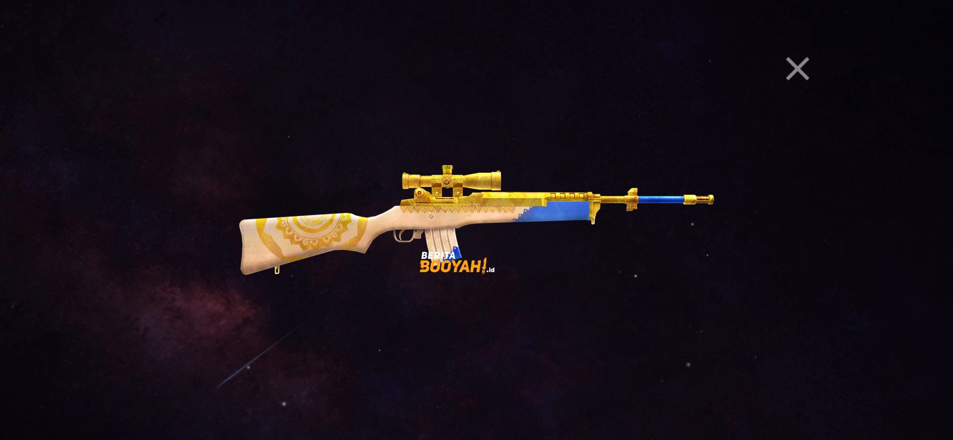 AC80 dan SCAR Royal Warrior Free Fire (FF), Gun Skin Baru di Weapon Royale!