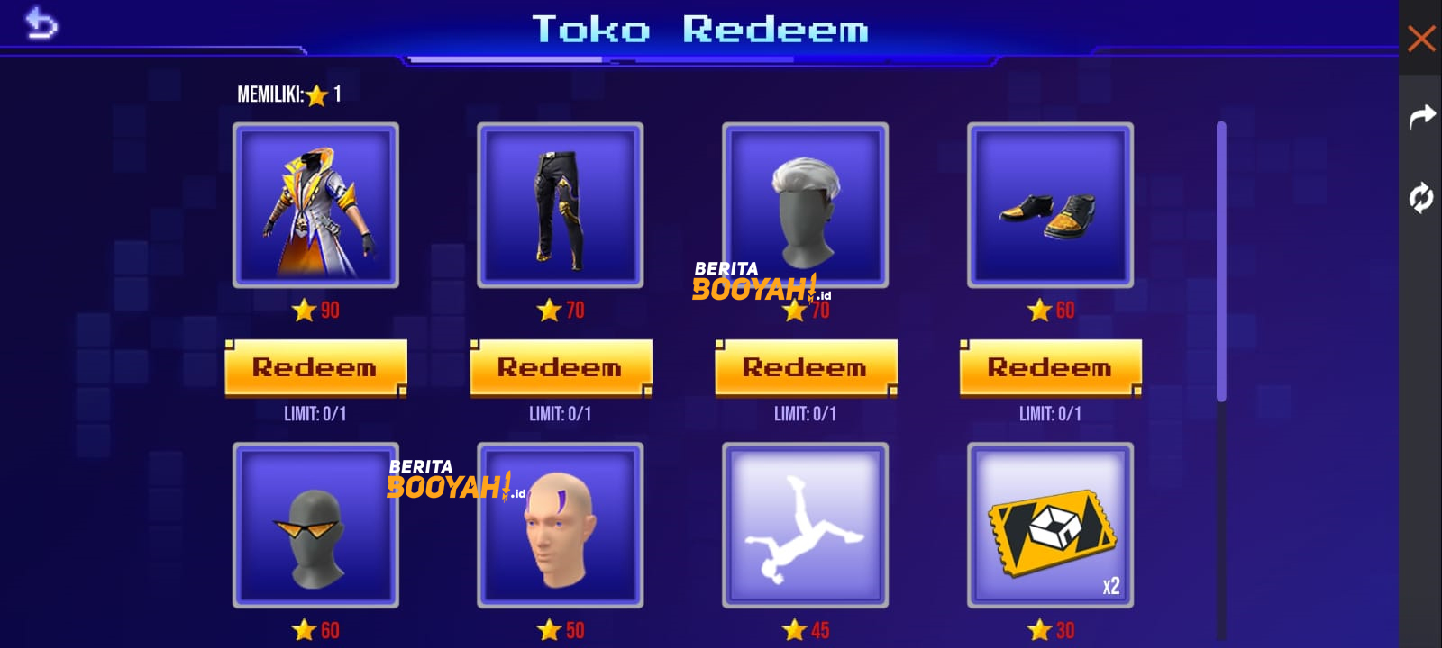 Sunscale Serpent Free Fire (FF), Bundle Baru di Event Gaming Dice!