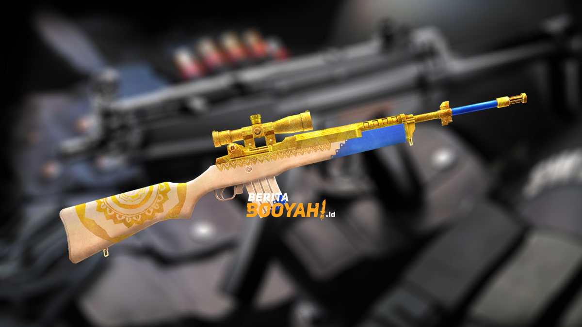 AC80 dan SCAR Royal Warrior Free Fire (FF), Gun Skin Baru di Weapon Royale!
