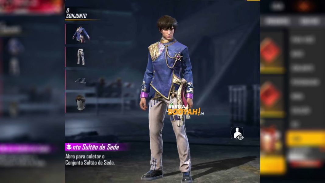 Bluesilk Royalty FF, Bundle Baru di Gold Royale Free Fire!