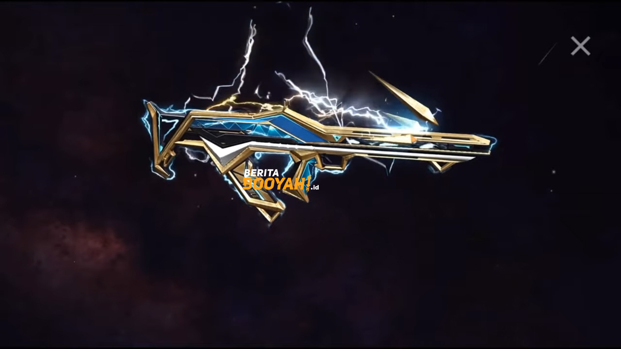 Groza - Thunder Electrified, Gun Skin Groza Terbaik di Free Fire (FF)?