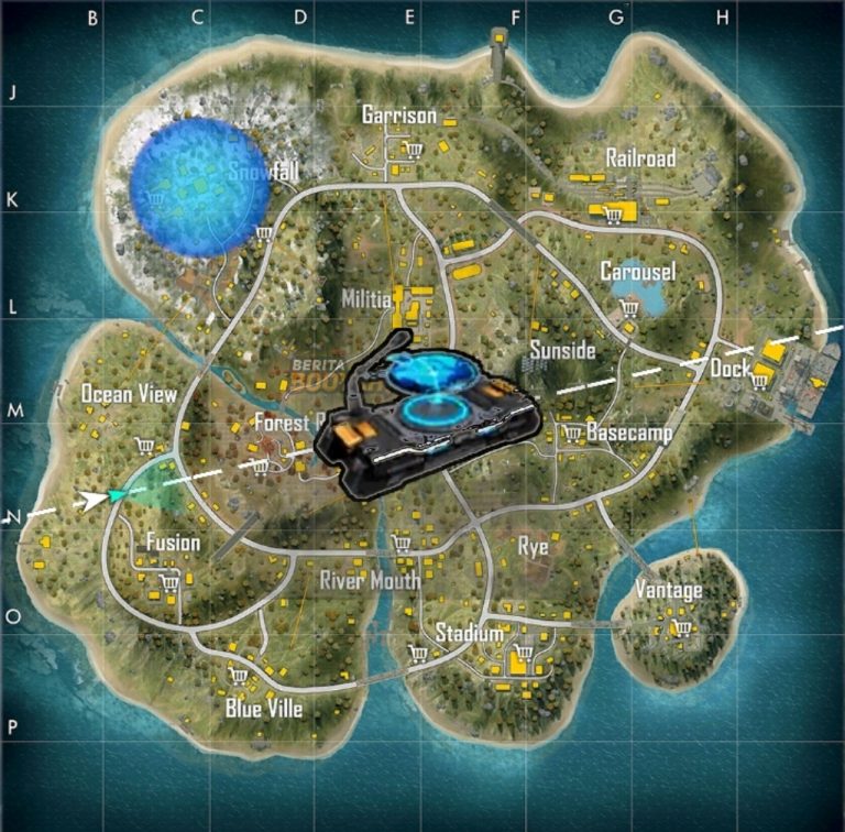 3 Tips Secure Safe Zone di Map Alpine Free Fire (FF)!