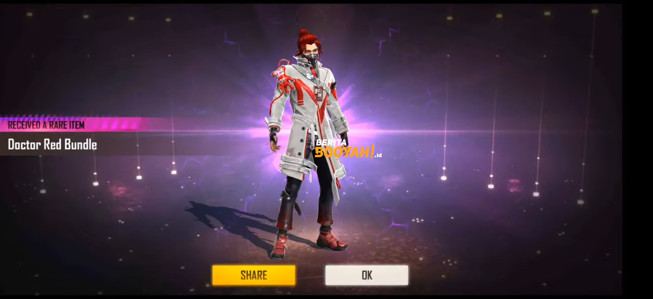 Bundle Doctor Red FF, Bundle Baru di Diamond Royale Free Fire!