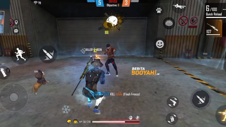 Flash Freeze, Utility Free Fire (FF) yang Tak Boleh Diremehkan ...