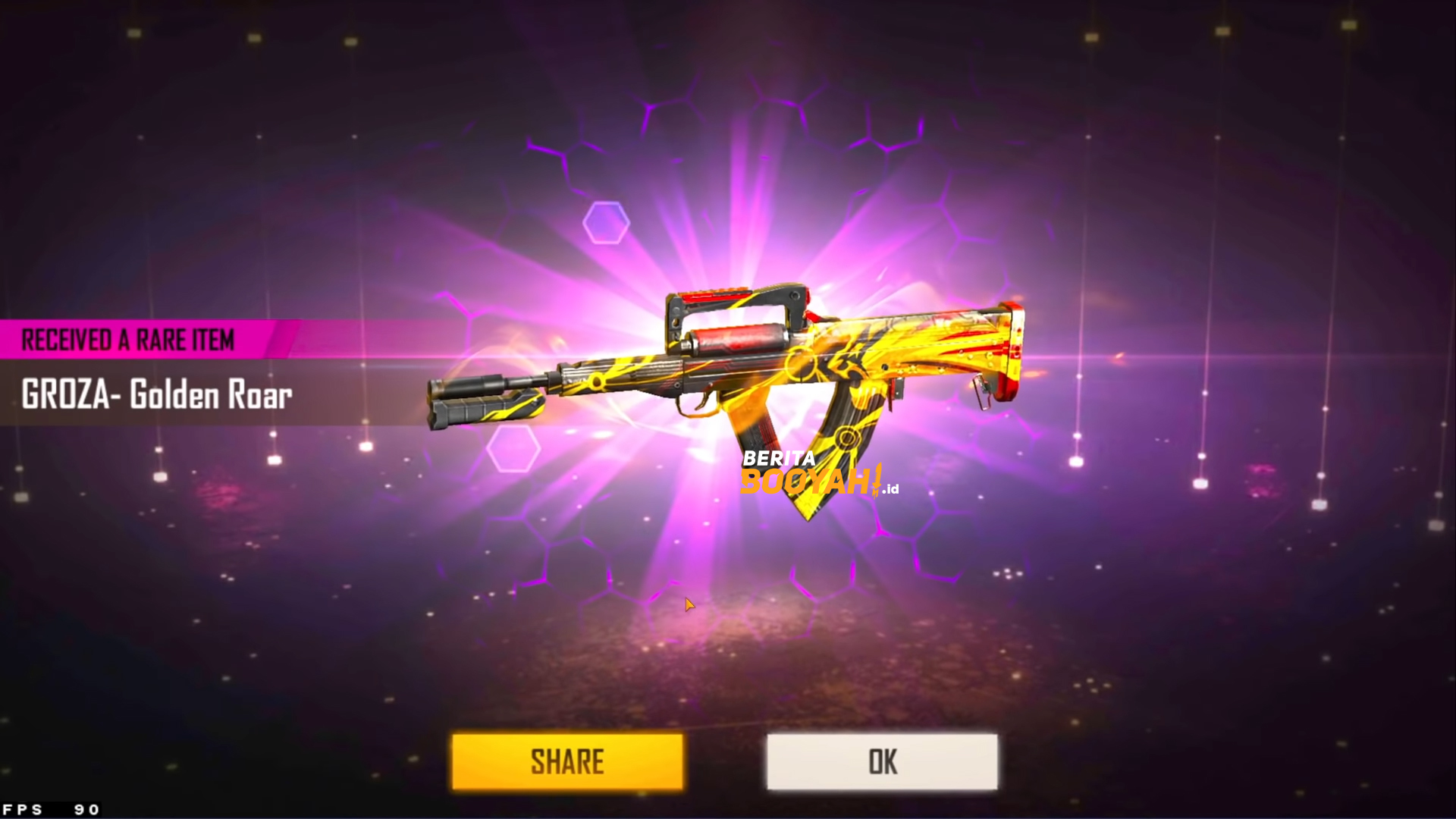 Golden Roar Bundle FF dan Groza - Golden Roar Hadir di Moco Store Free ...