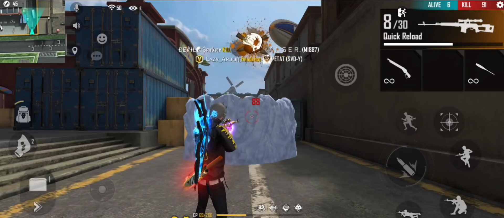 SVD-Y, Advance Weapon Free Fire (FF) Baru yang Mematikan!