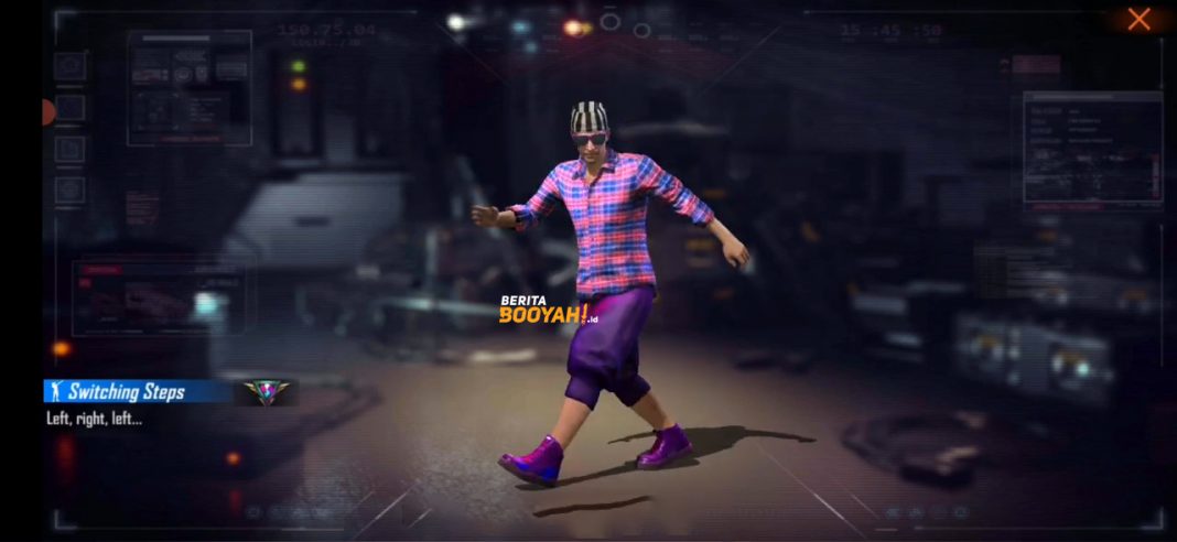 Emote Switching Steps FF, Emote Gratis di Event SQUAD BEATz Free Fire!