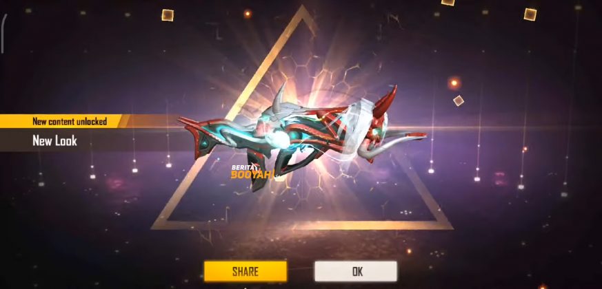 Evo Gun FAMAS Demonic Grin FF Hadir di Faded Wheel Terbaru Free Fire!