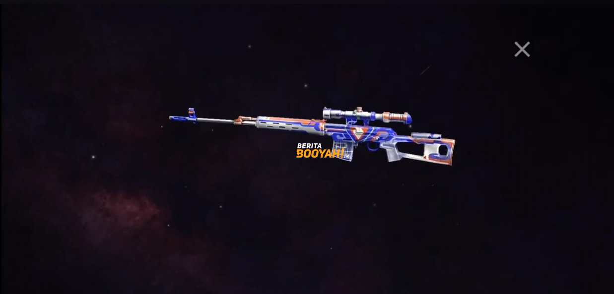 MAC10 dan SVD Frozen Platinum FF Jadi Weapon Royale Terbaru di Free Fire!