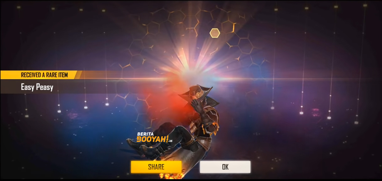 BTS Emote Easy Peasy FF Hadir di Event Bonus Top Up Free Fire!