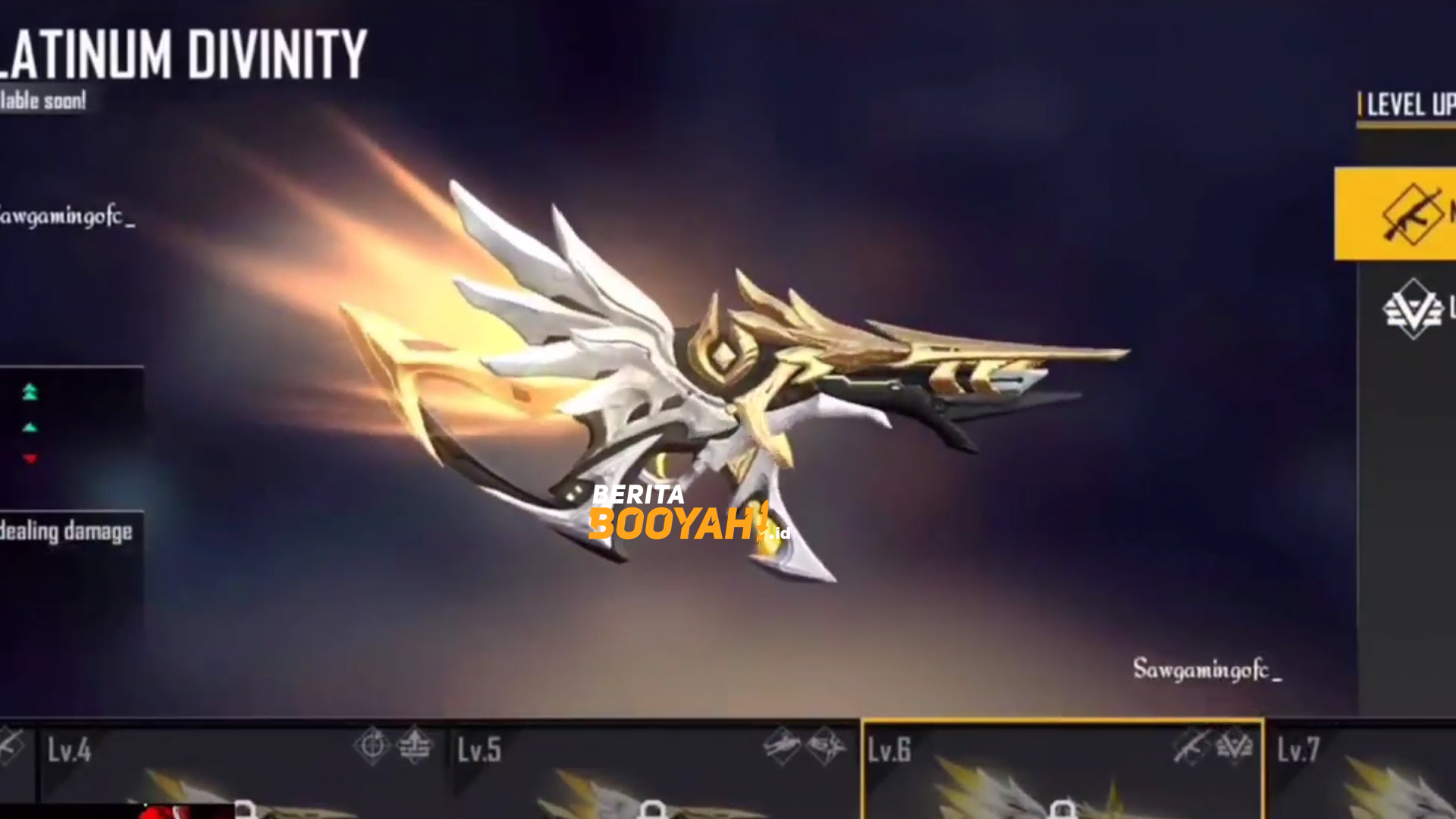 Evo Gun Baru, MP5 Platinum Divinity FF Bakal Segera Datang ke Free Fire?