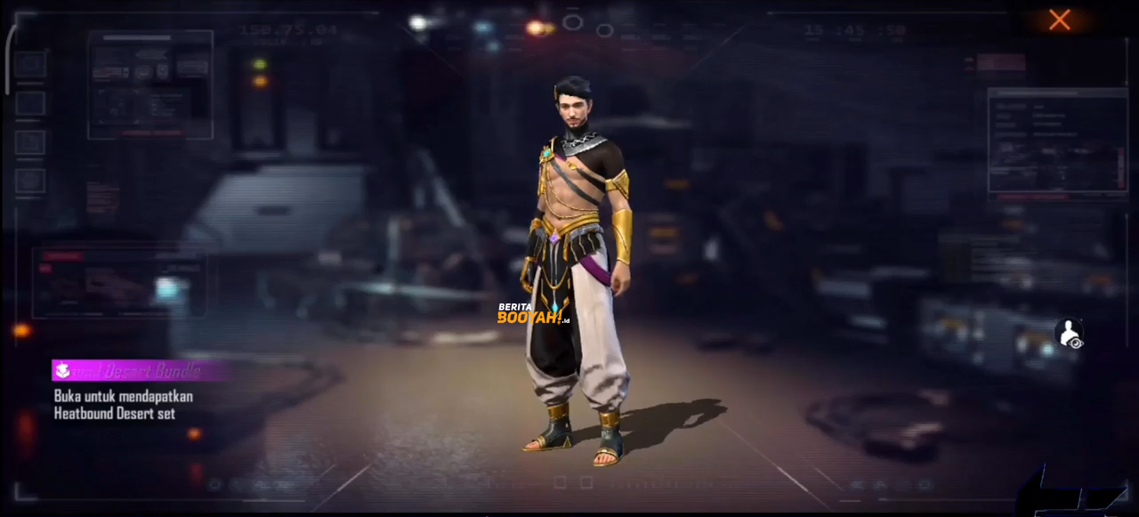 Ada Bundle Heatbound Desert FF Gratis di Event Booyah Adha Free Fire!