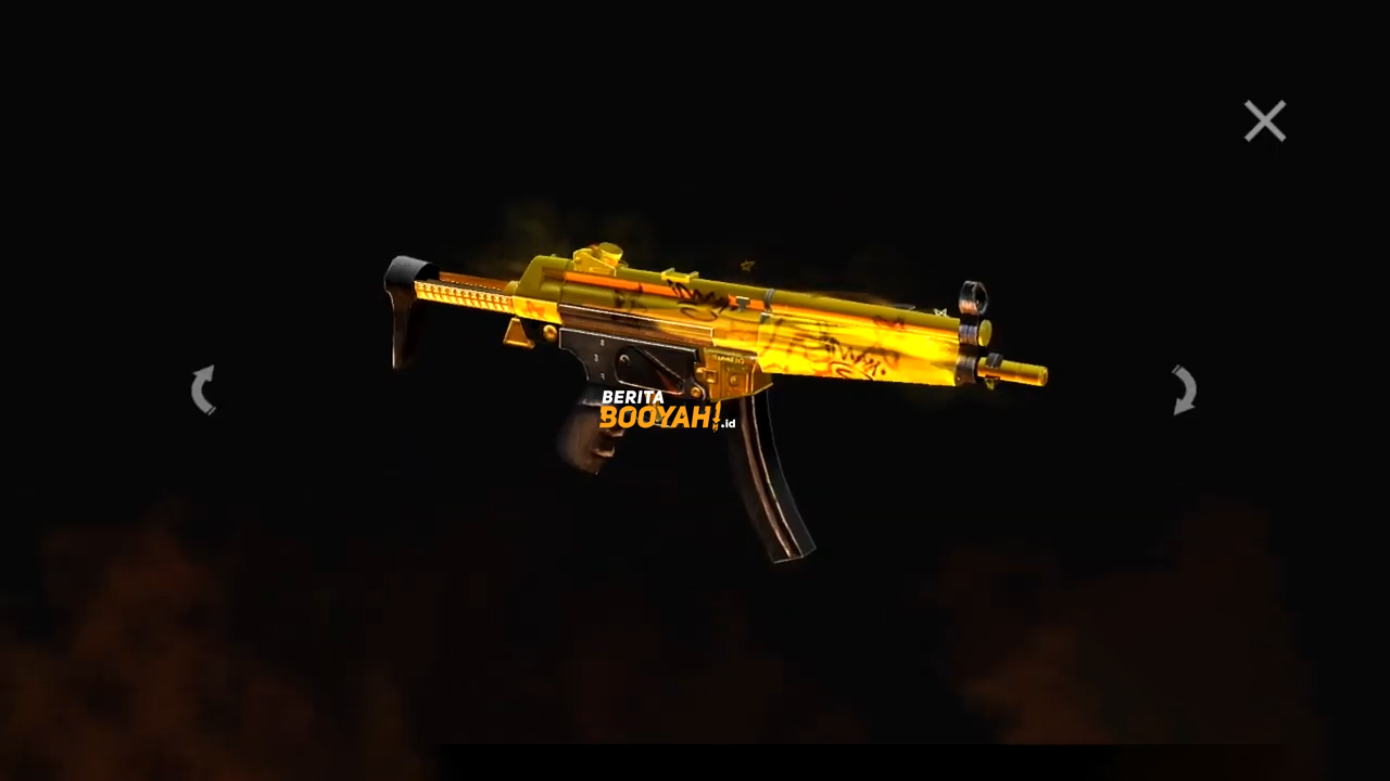 Rekomendasi Gun Skin MP5 yang Tak Kalah Keren dengan MP5 Aurora Oni FF!