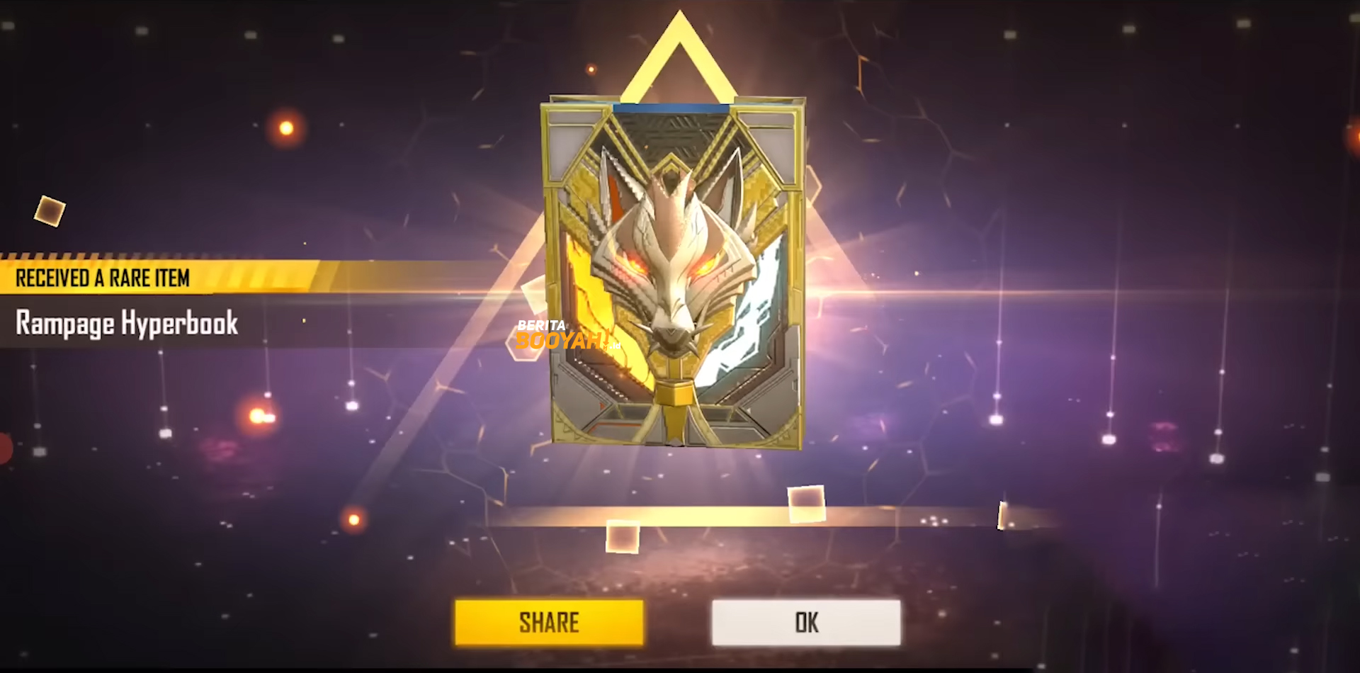 Ada Skin Katana FF, Ini Daftar Hadiah di Rampage Hyperbook Free Fire!