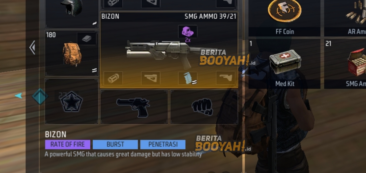 Senjata Bizon FF Segera Hadir ke Free Fire pada Update Juli 2022!