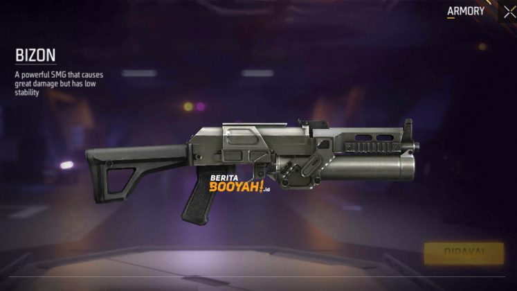 Intip Kelebihan dan Kekurangan SMG Terbaru Free Fire (FF), Bizon!