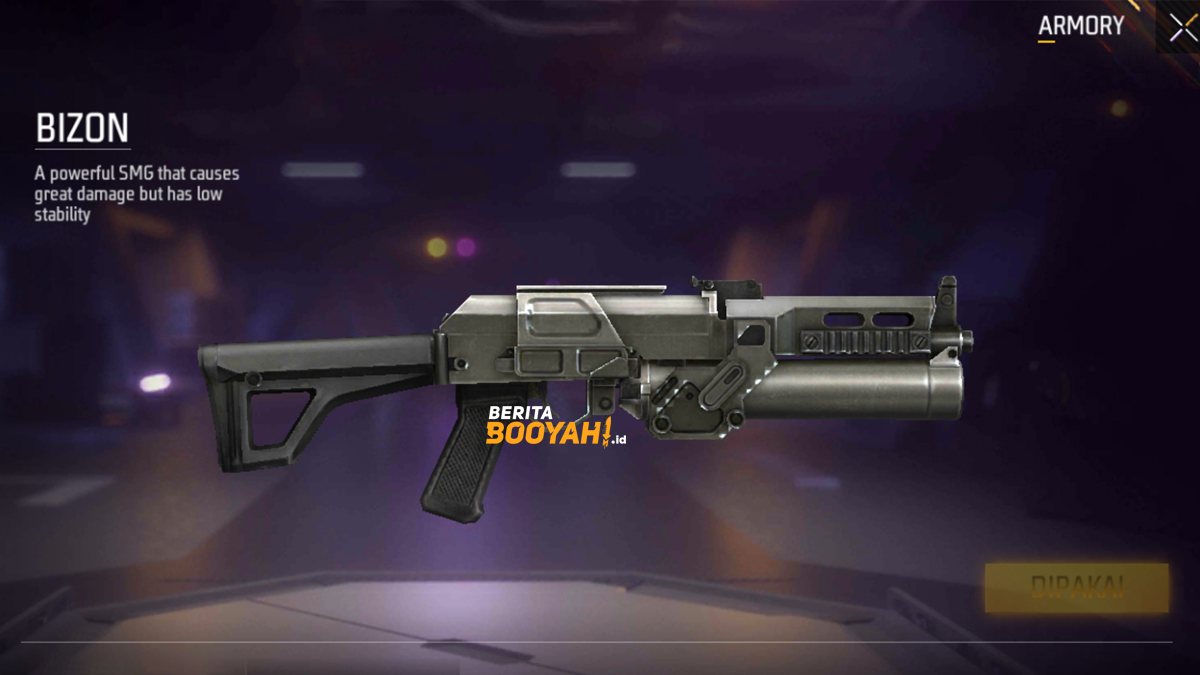 Intip Kelebihan dan Kekurangan SMG Terbaru Free Fire (FF), Bizon!