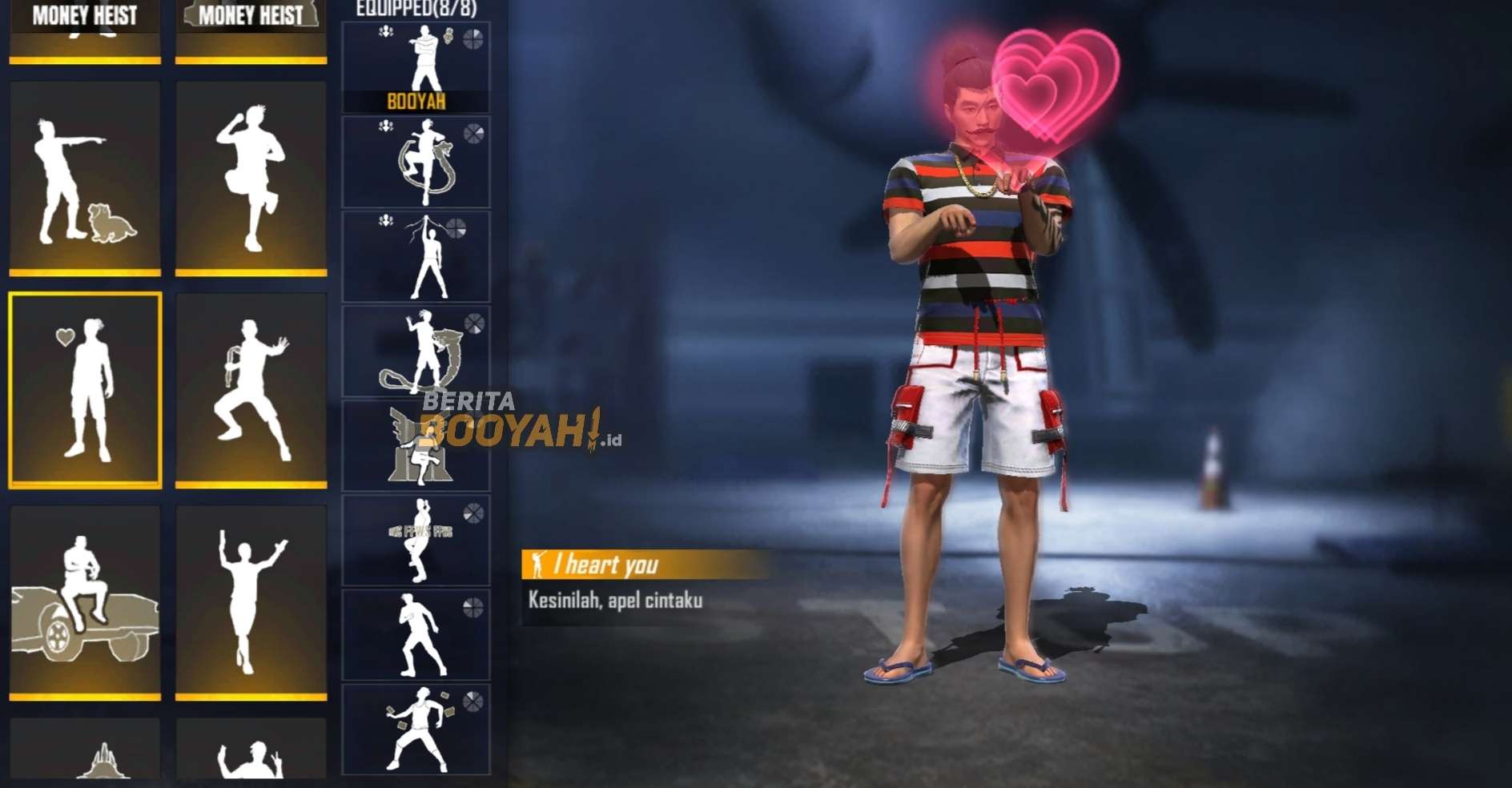 Bertemakan Cinta, Deretan Emote Free Fire (FF) Ini Cocok Dipakai Gombal ...