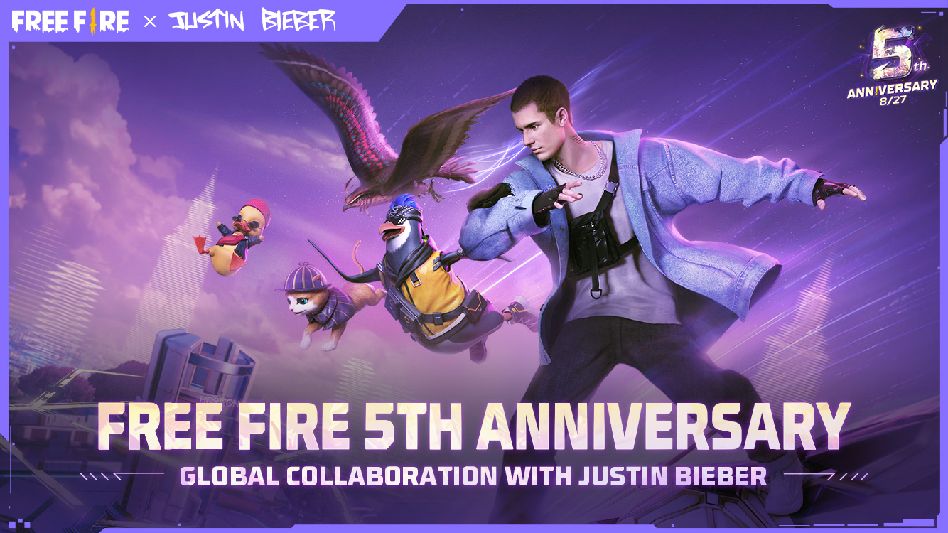 Fakta Menarik J Biebs, Karakter Spesial Kolaborasi Free Fire x Justin ...